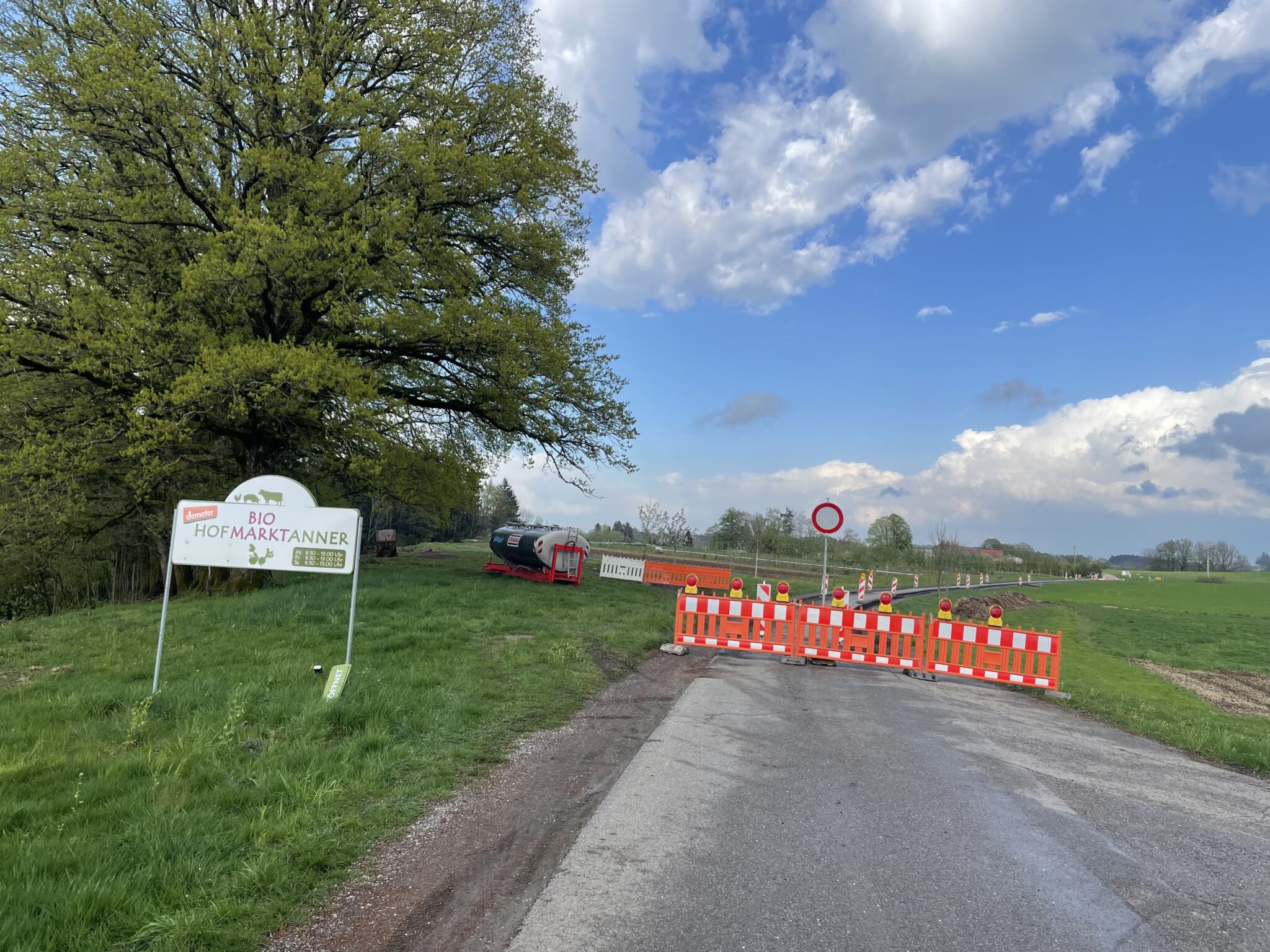 Achtung Baustelle! – hofmarktanner